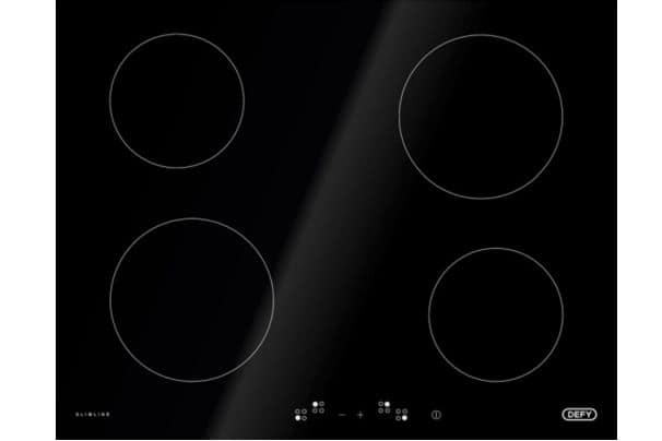 Defy Slimline Touch Control Vitroceramic Hob DHD406 - New Home Furniture